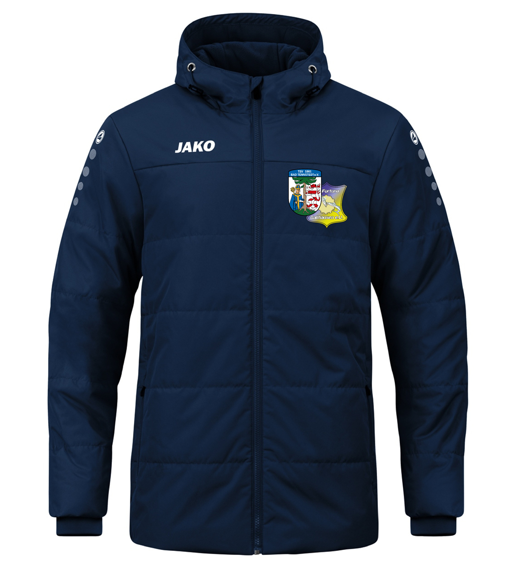 Coachjacke | Team mit Kapuze | navy - TSV 1861 Bad Tennstedt/Ballhaus