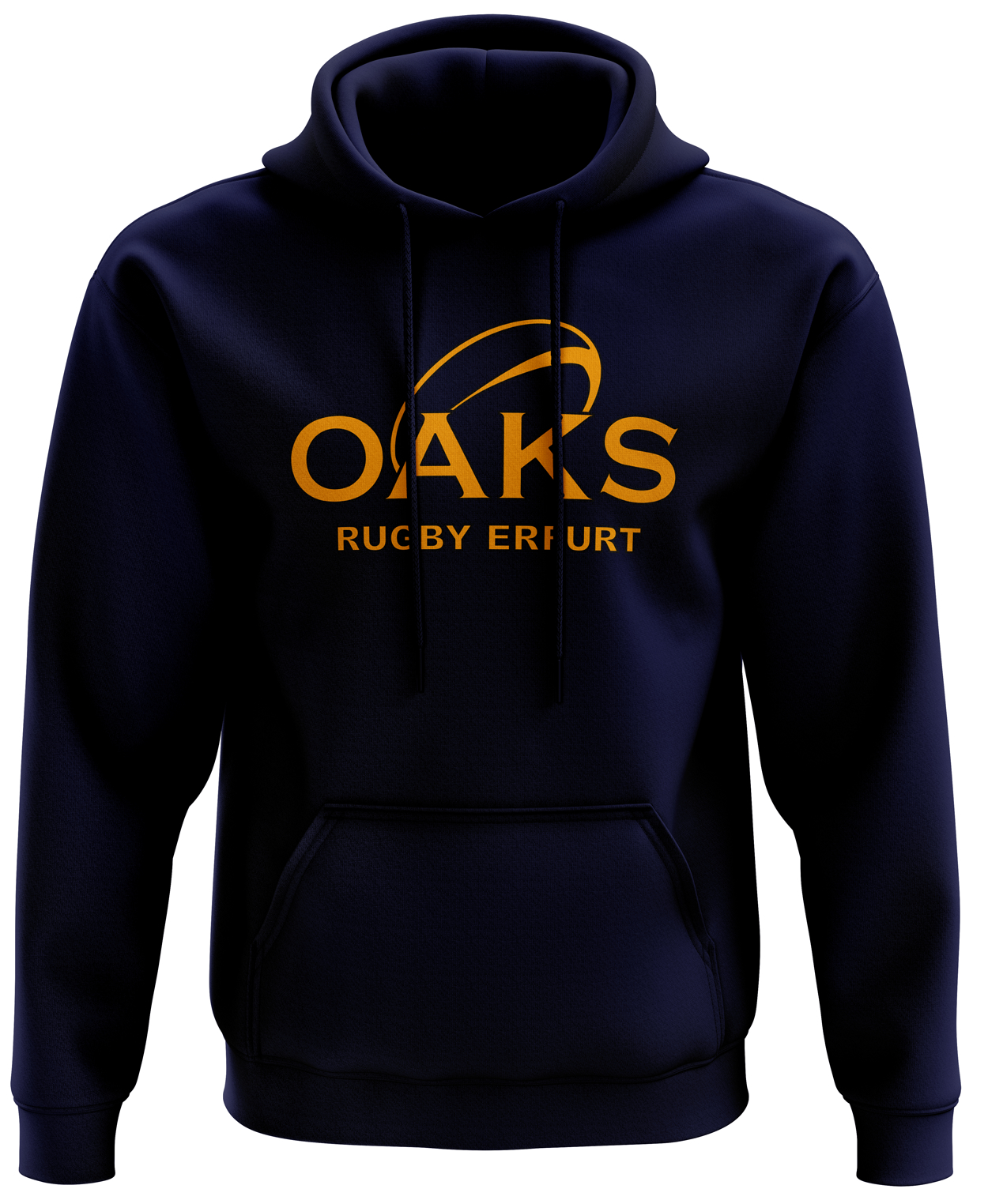 Hoodie | College Logo | navyblau - Erfurt Oaks Rugby - domsport Teams