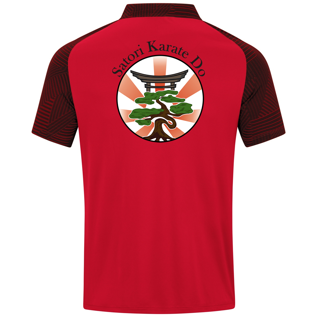 Polo für Herren | JAKO Performance | rot - Satori-Karate-Do e.V. - do