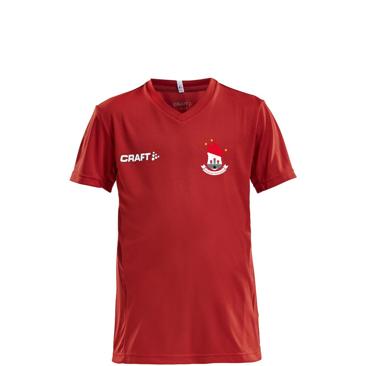 Trikot | CRAFT | Squad Jersey Solid | Kinder | rot | Eisenberger Fasc