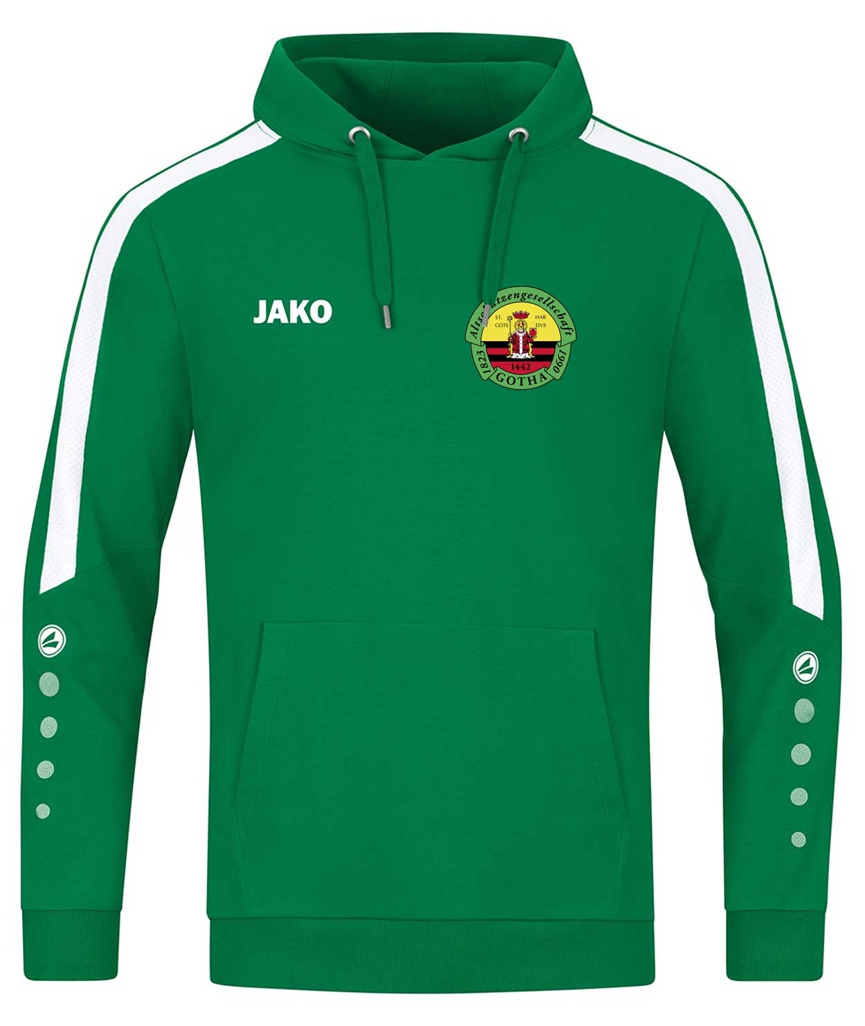 Kapuzensweat | Kinder/Herren | JAKO Power | sportgrün - Altschützenge