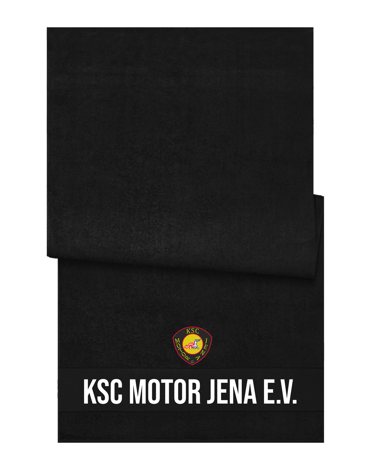 Handtuch | schwarz | KSC Motor Jena e.V. - domsport Teamshops